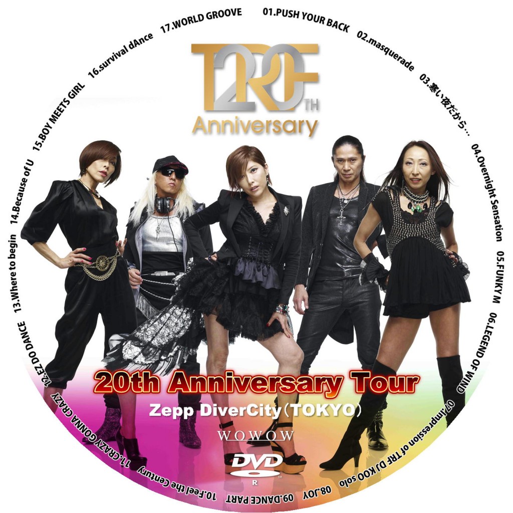TRF 20th Anniversary Tour – レーベル92